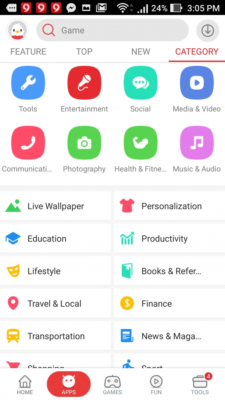 9Apps is the Play Store Alternate with Better App recommendations and ...