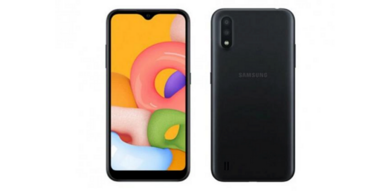 Samsung Galaxy A01 with 5.7-inch Infinity-V display, dual rear cameras ...