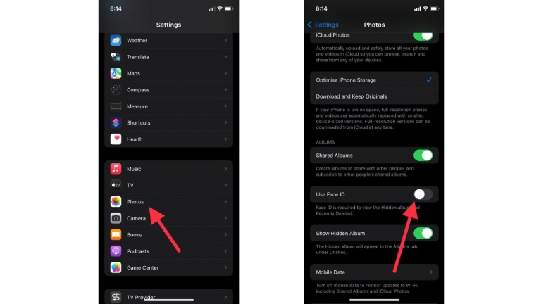 How to hide photos and videos on iPhone
