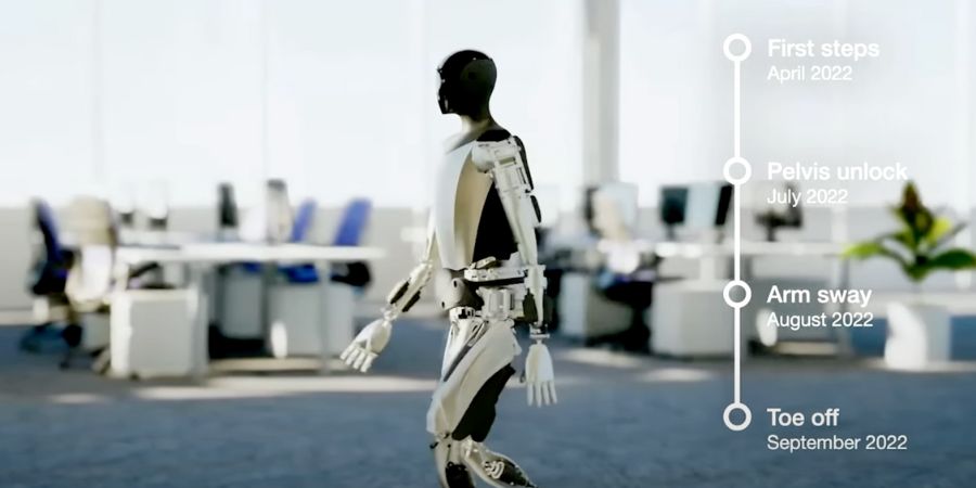 Elon Musk unveils prototype humanoid "Optimus" robot at Tesla's 2022 AI Day