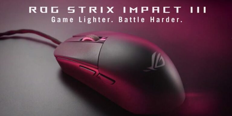 ASUS ROG Strix Impact III Wired RGB Gaming Mouse launched in India