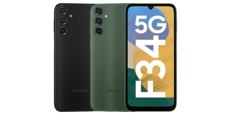 Samsung Galaxy F34 5G with 6.5-inch FHD+ 120Hz AMOLED display, 6000mAh ...