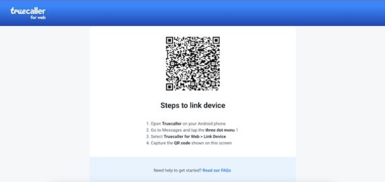 TrueCaller for Web: How to use it?