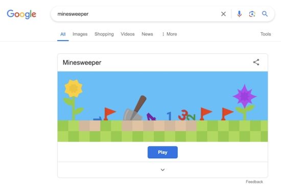 How to Play Minesweeper on Google