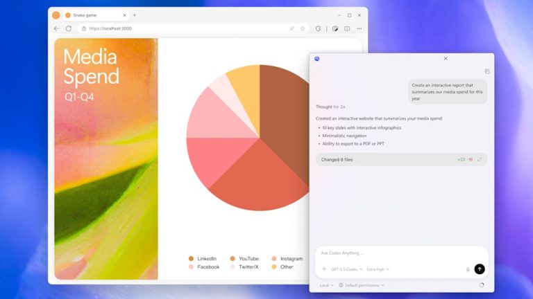 OpenAI Launches Codex Coding App for Windows
