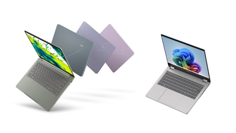 Acer Launches New Swift Air 14 and Swift Spin 14 AI Laptops With Latest ...