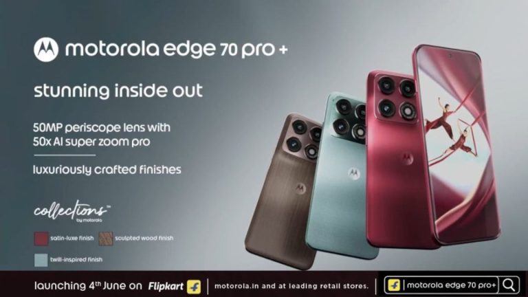 Motorola Edge 70 Pro+ Launching in India on June 4